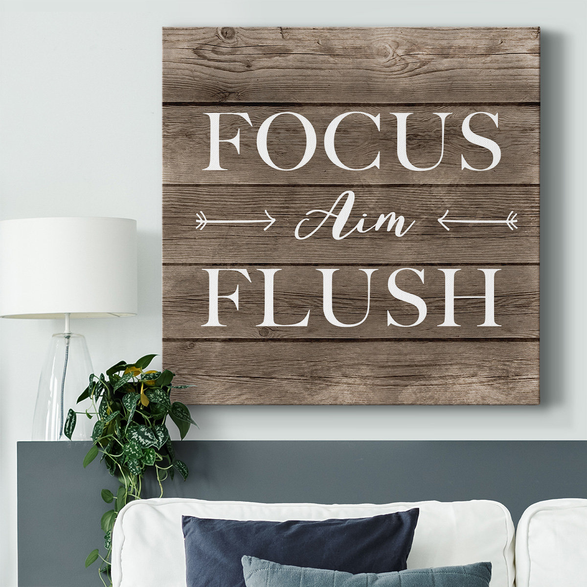 Trinx Focus Aim Flush-Gallery Wrapped Canvas - Wayfair Canada
